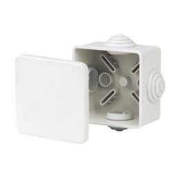 Vimark 4-Entry Square Junction Box with Knockouts 70mm x 42mm x 70mm ...