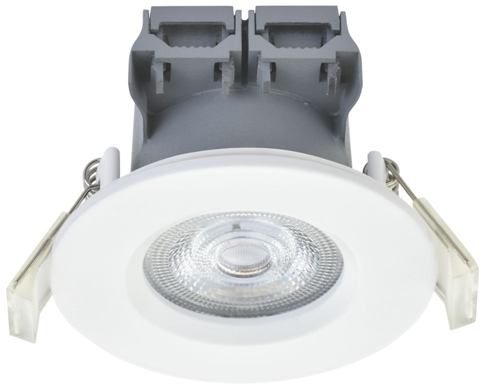 LAP Fixed LED Downlight White 5W 370lm - Screwfix