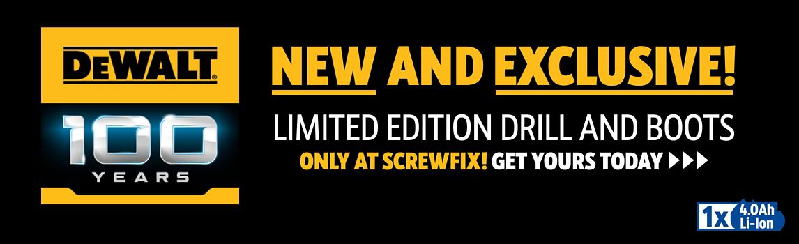 DeWalt 100 Years | Screwfix