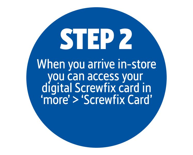 Screwfix Card | Help | Screwfix