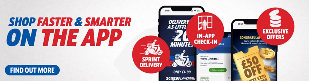 Screwfix | The UK's Leading Retailer of Trade Tools & Hardware | Screwfix