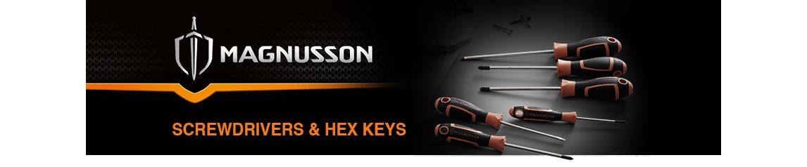 Magnusson Mixed Screwdrivers | Screwdrivers & Hex Keys | Screwfix