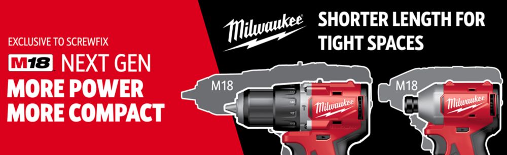 Milwaukee Next Gen | Screwfix