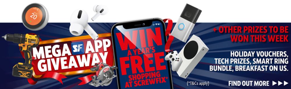 Screwfix | The UK's Leading Retailer of Trade Tools & Hardware | Screwfix
