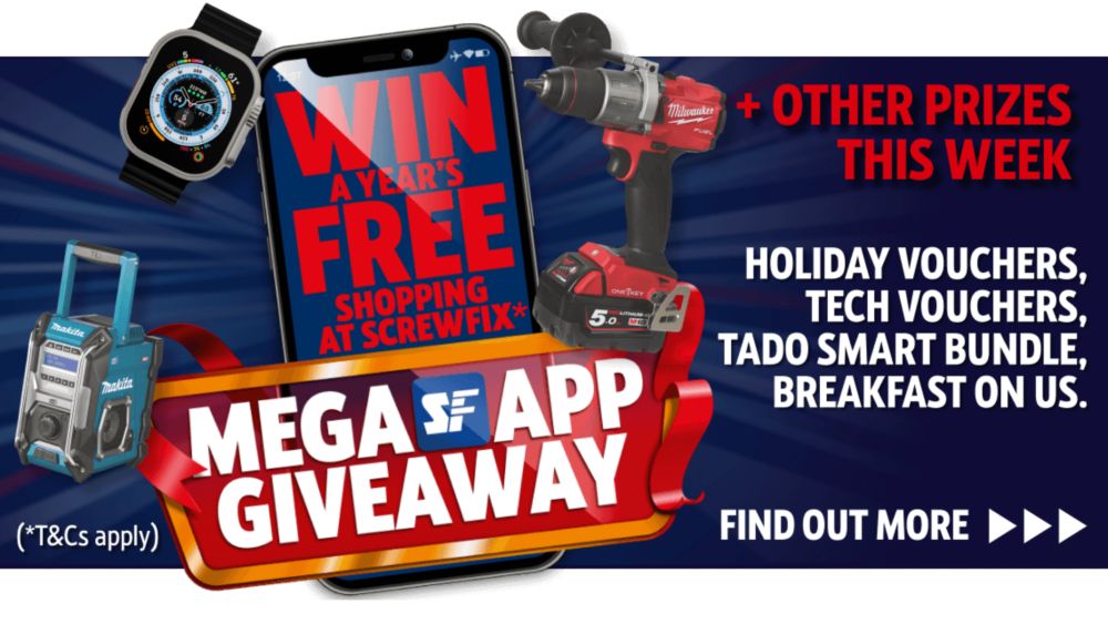Screwfix | The UK's Leading Retailer of Trade Tools & Hardware | Screwfix