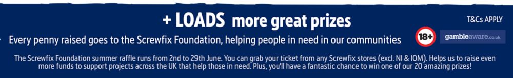 Screwfix Foundation | Screwfix