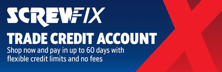 Screwfix Trade Credit Account | Help | Screwfix