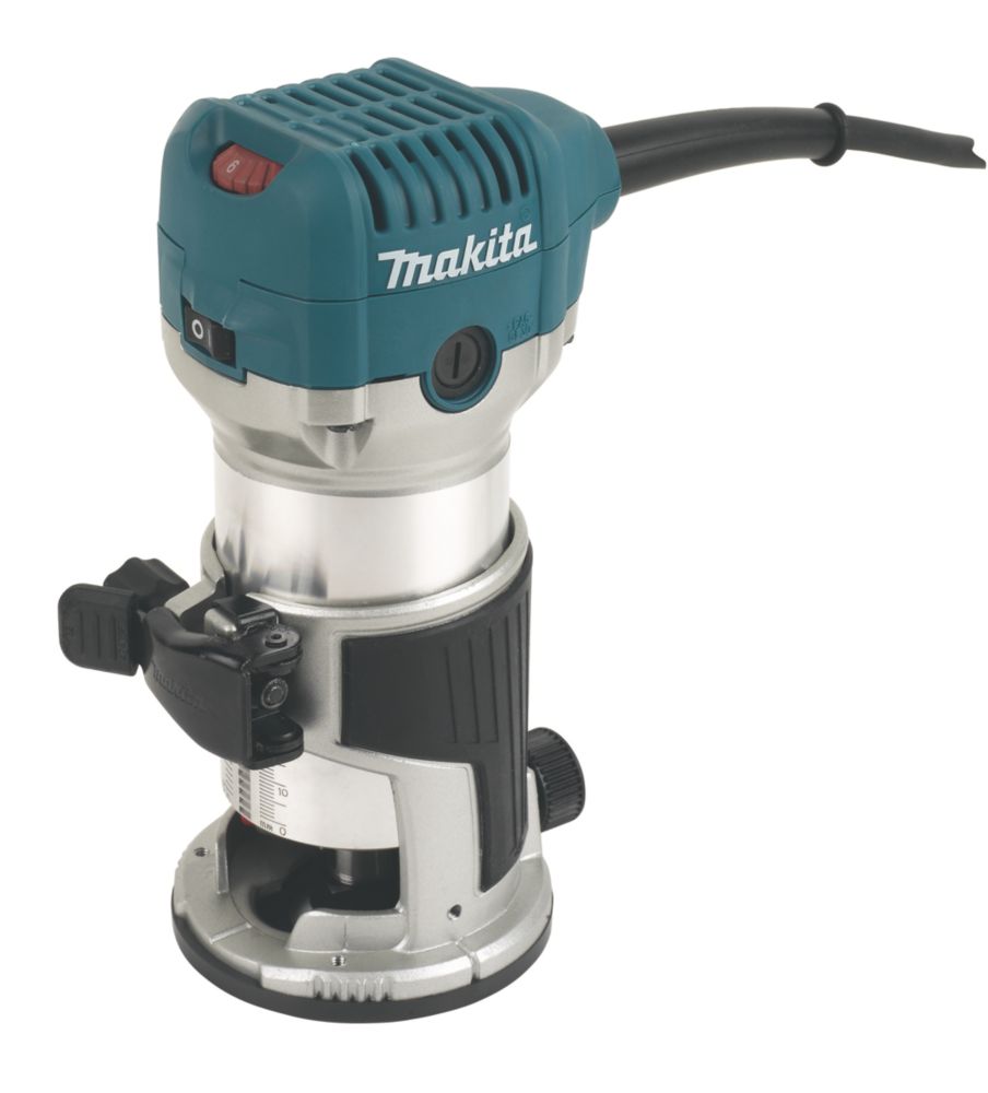 The ultimate Makita RT0700CX4/2 710W ¼" Electric Router Trimmer 240V ...