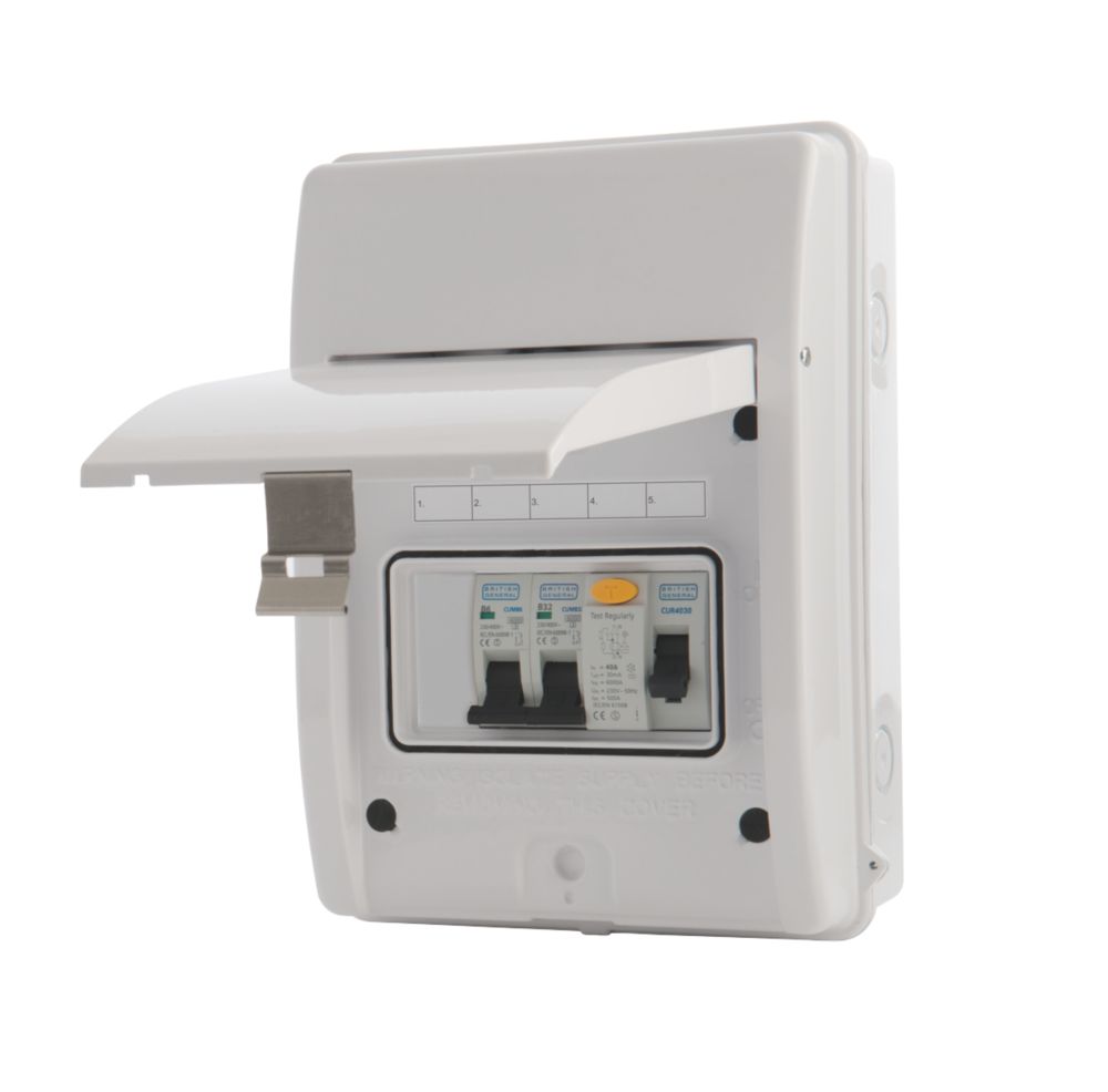 Axiom Garage Consumer Unit Wiring Diagram - Wiring Diagram