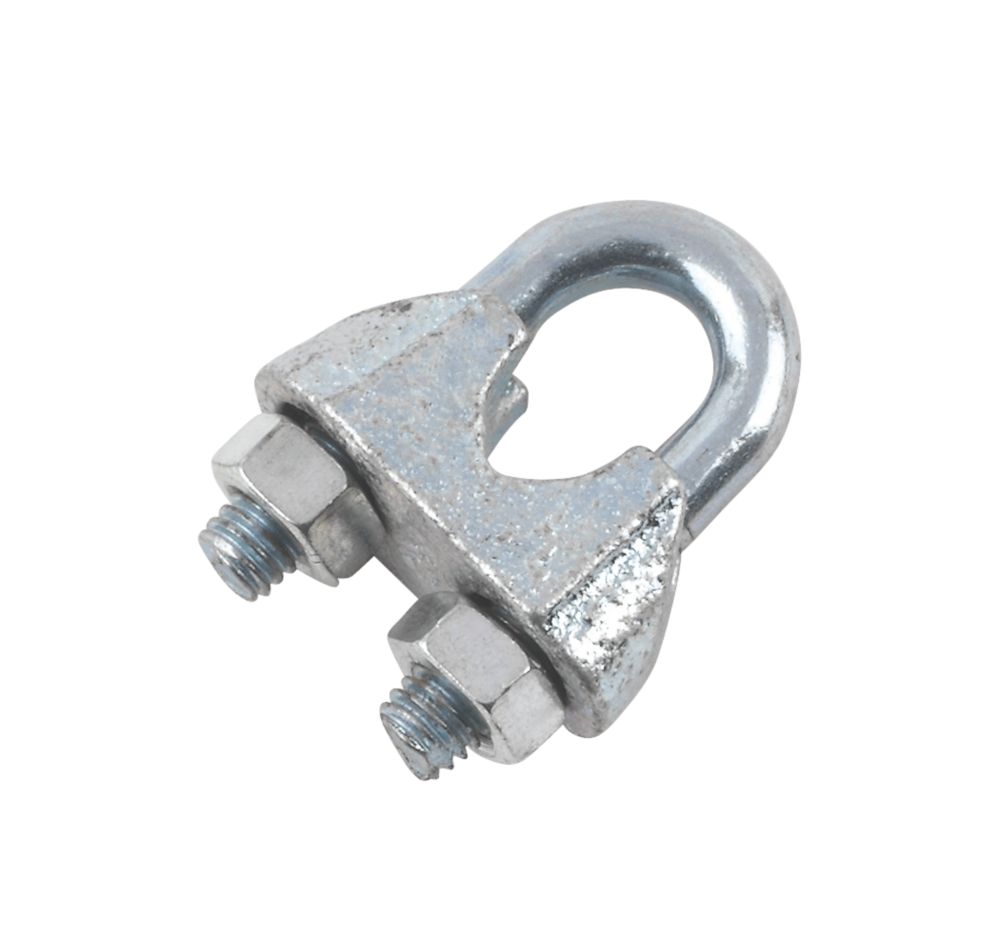 Other 6 x 16mm Galvanised Wire Rope Grip Wire Rope Clamp For 16mm Wire ...