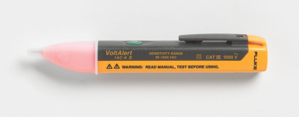 Non-Contact Voltage Detector Pen CAT IV 1000V Fluke 1AC-II VoltAlert ...